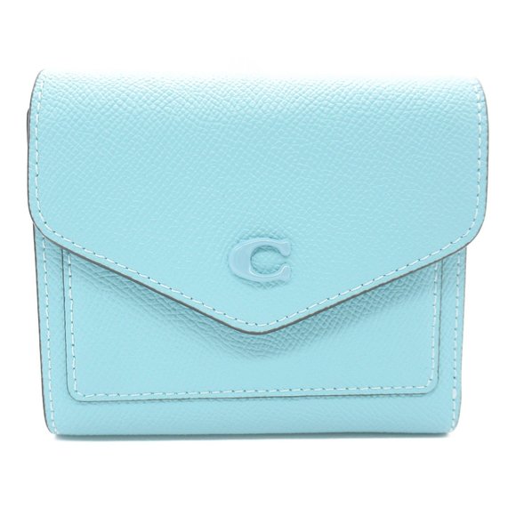 Coach | Bags | Coach Wallet Blue Leather Ch88lhvse | Poshmark